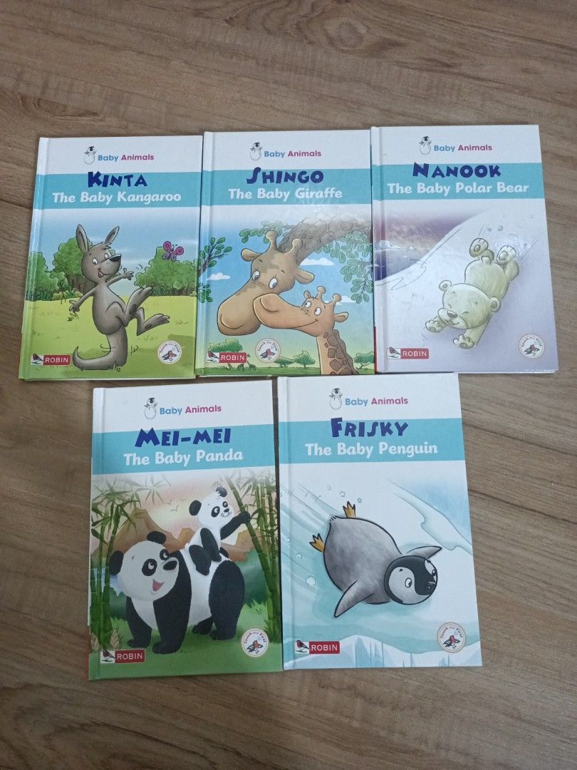 Robin Baby Animal Book Set 2, Hobbies & Toys, Books & Magazines ...