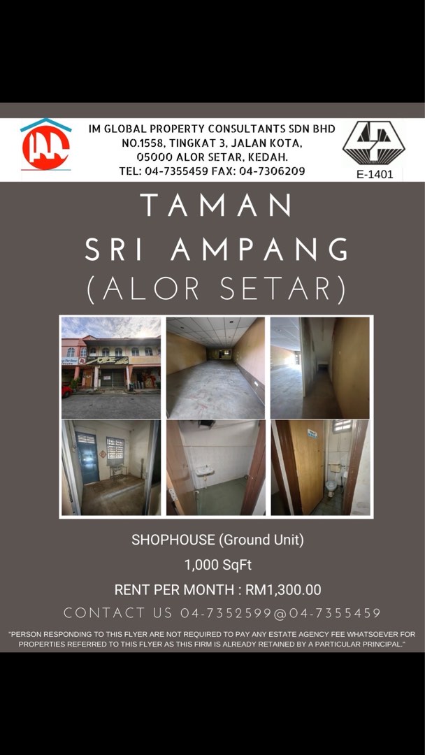 RUMAH KEDAI 2 TINGKAT UNTUK DISEWA, Property, Rentals on Carousell