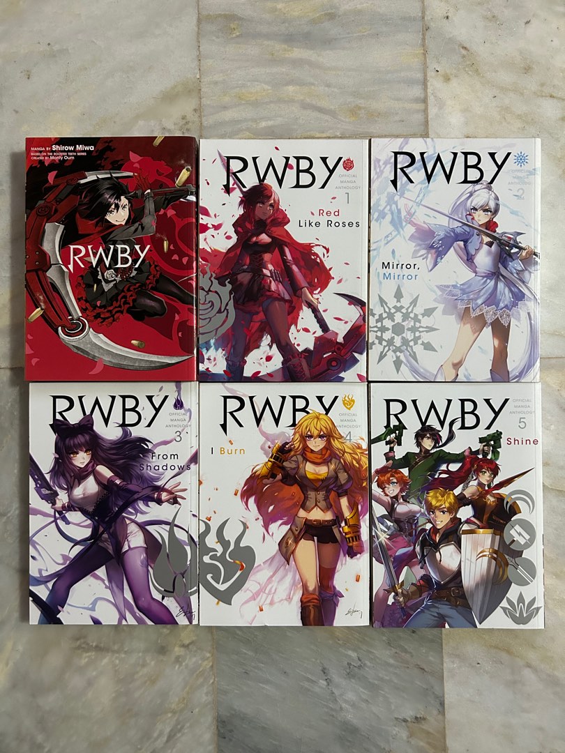 RWBY Manga, Hobbies & Toys, Books & Magazines, Comics & Manga on Carousell