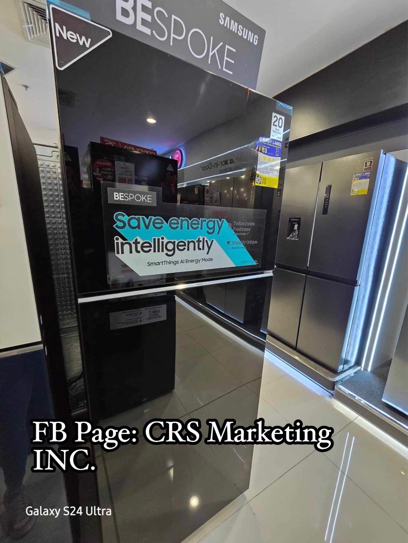 Samsung two door refrigerator no frost inverter top mount freezer, TV ...