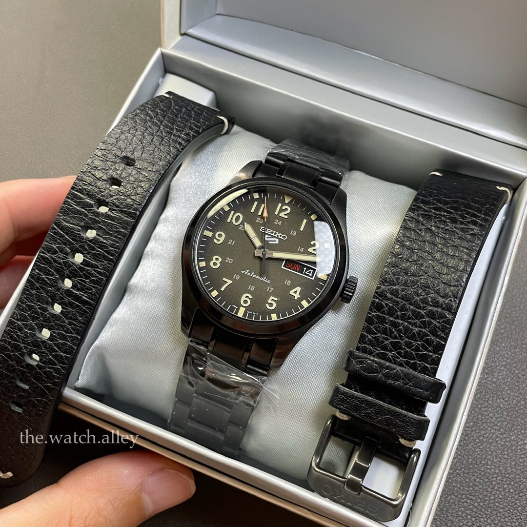 Seiko 5 Sports - Black PVD Field - SRPG41 / SRPG41K1, Men's Fashion ...