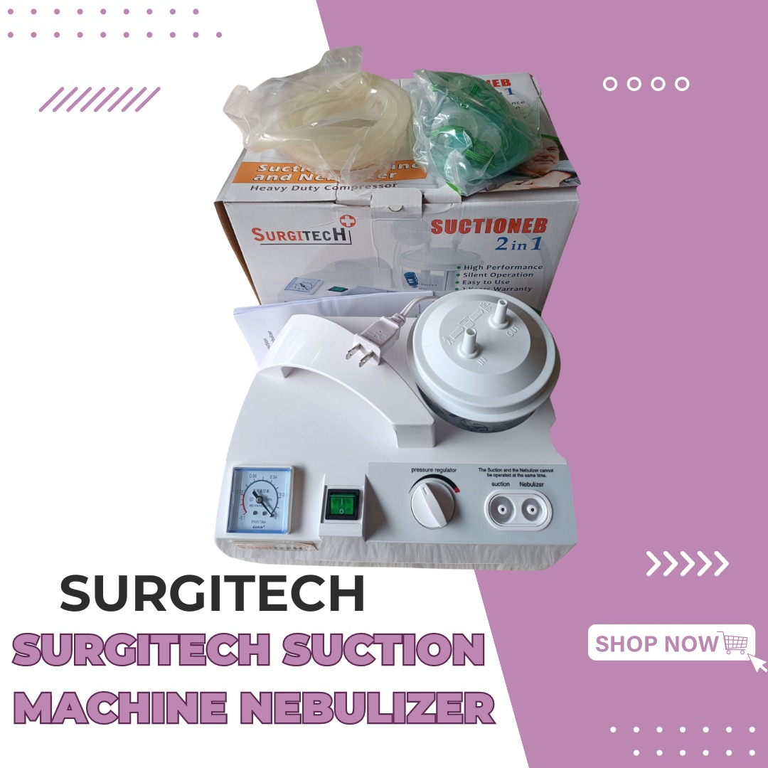 SGT SUCTIONEB 2 IN 1 SUCTION MACHINE, Health & Nutrition, Medical ...