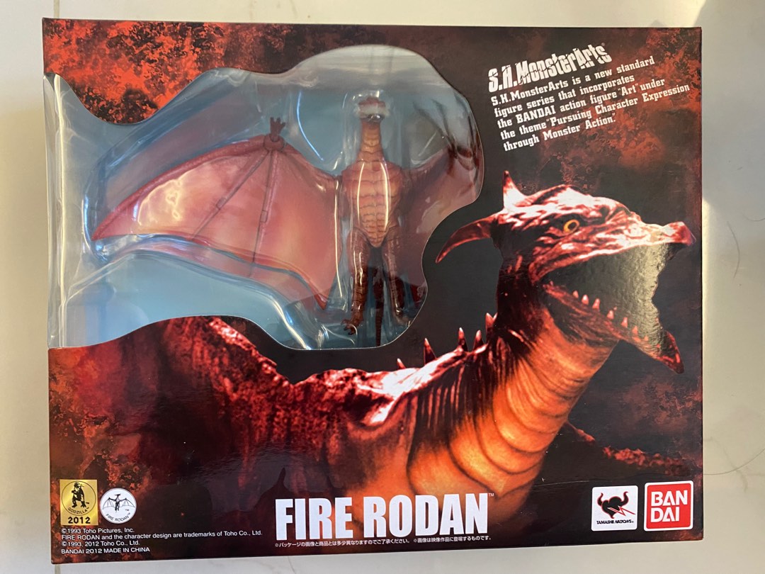 Shm S.H.MonsterArts舊版 火焰拉頓 Fire Rodan 1993 翼龍 東寶 哥斯拉 Vs 機械哥斯拉 godzilla 哥吉拉 Radon FireRodan ...