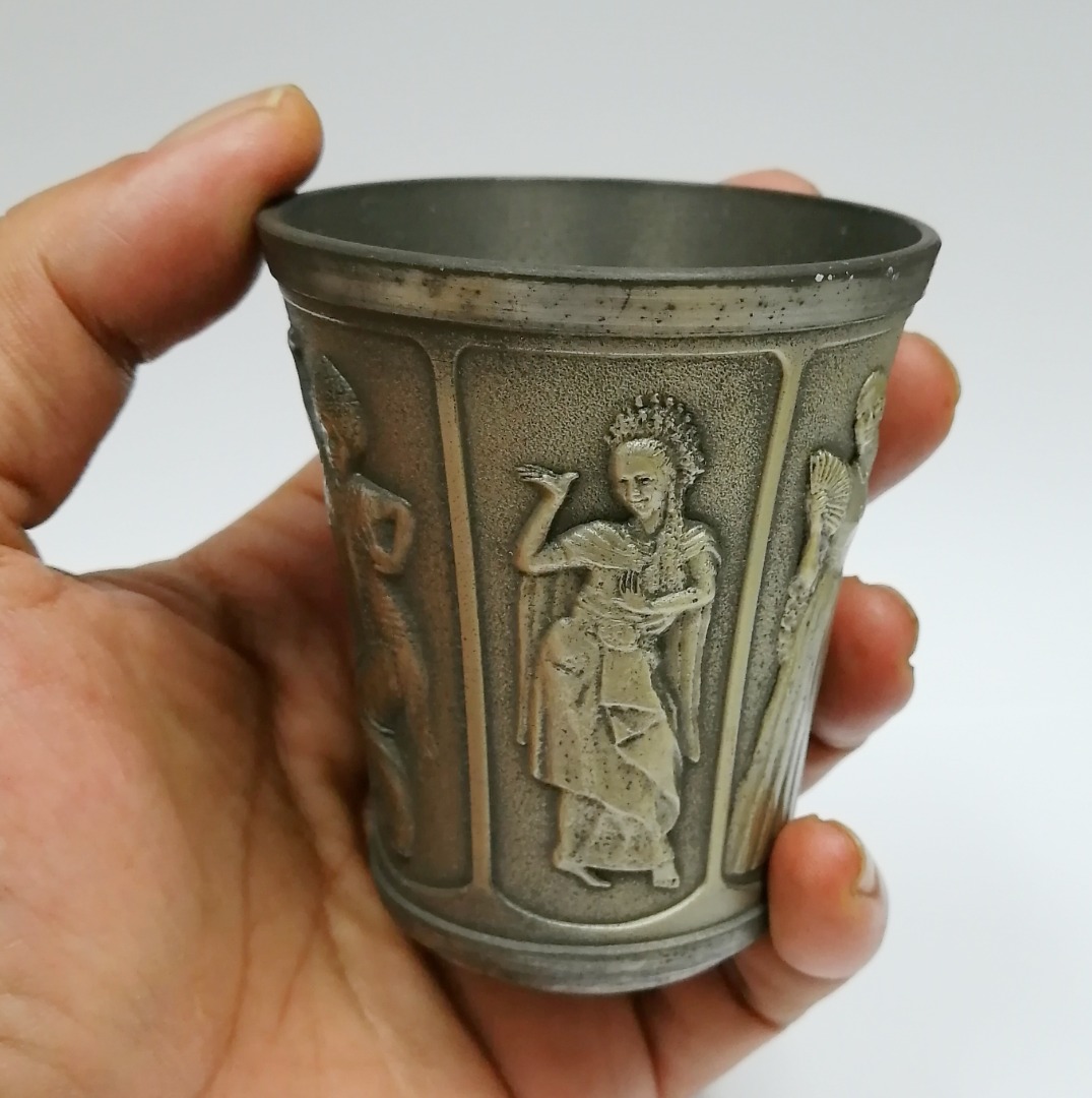 ️ Vintage Singapore Airlines SIA Visit ASEAN Year 1992 Pewter Cup 3 ...