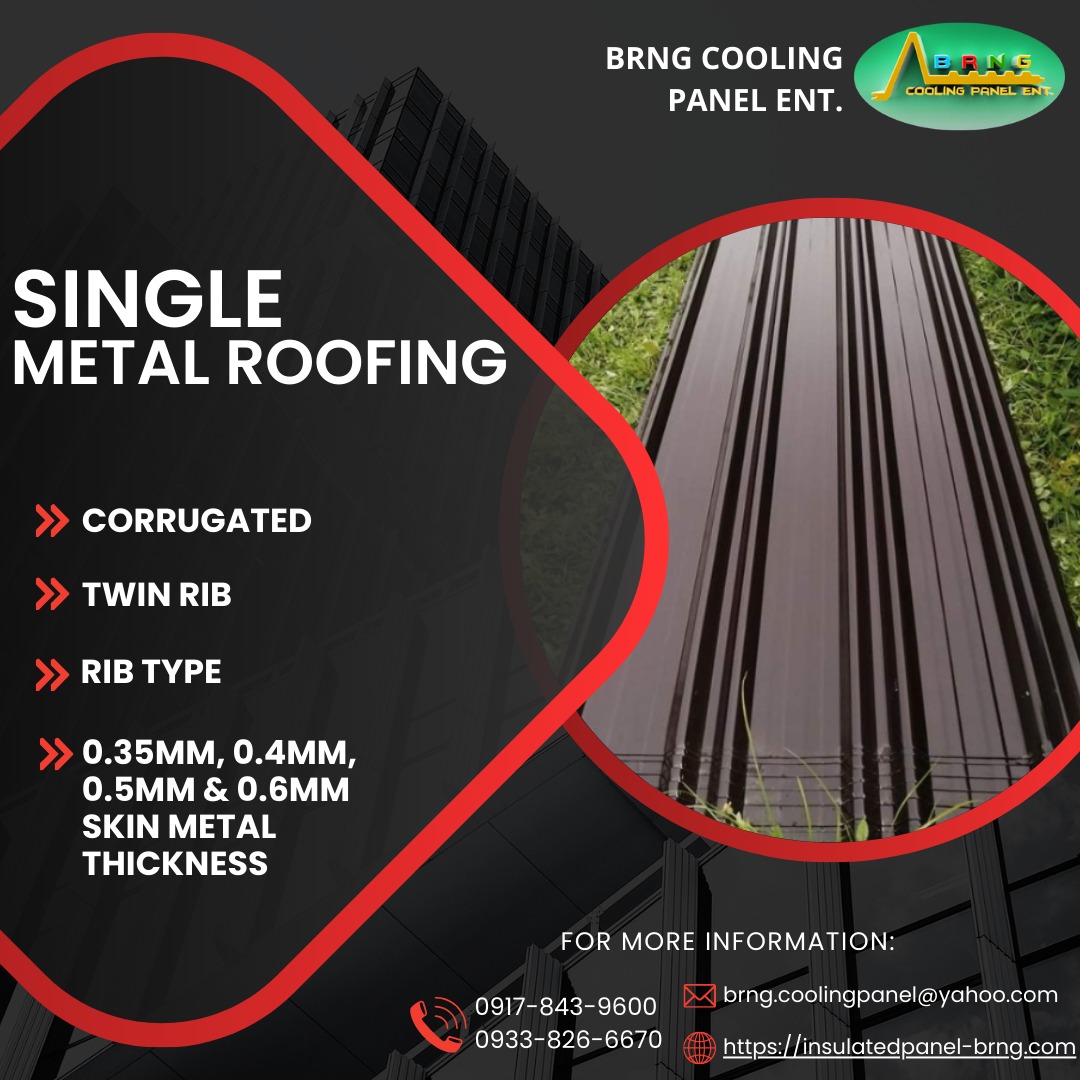 Single skin Metal Roof, Commercial & Industrial, Construction ...