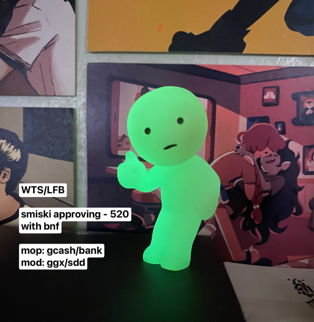 smiski approving work series, Hobbies & Toys, Toys & Games on Carousell
