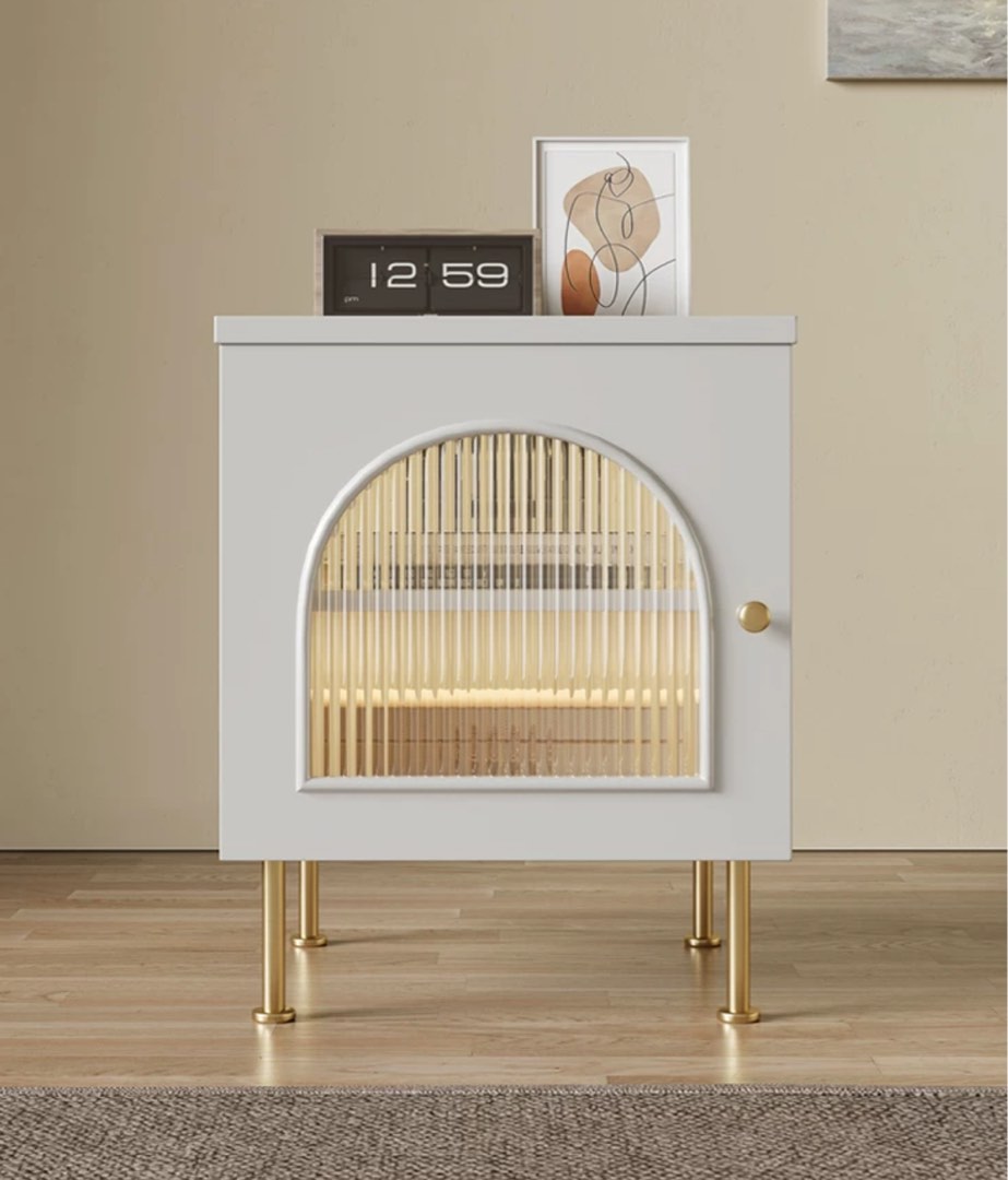 SOJEN Modern Bedside Table, Furniture & Home Living, Furniture, Tables ...