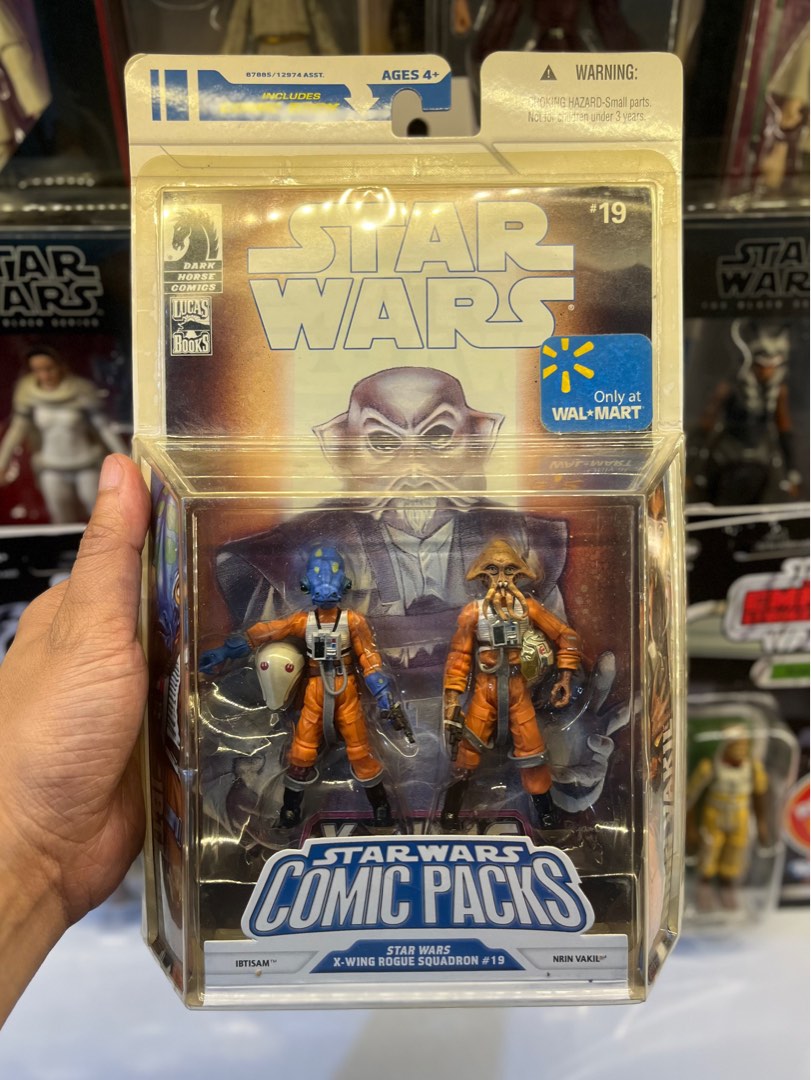 Star Wars 3.75 Comic Pack Xwing Rouge Squadron Ibtisam & Nrin Vakil ...