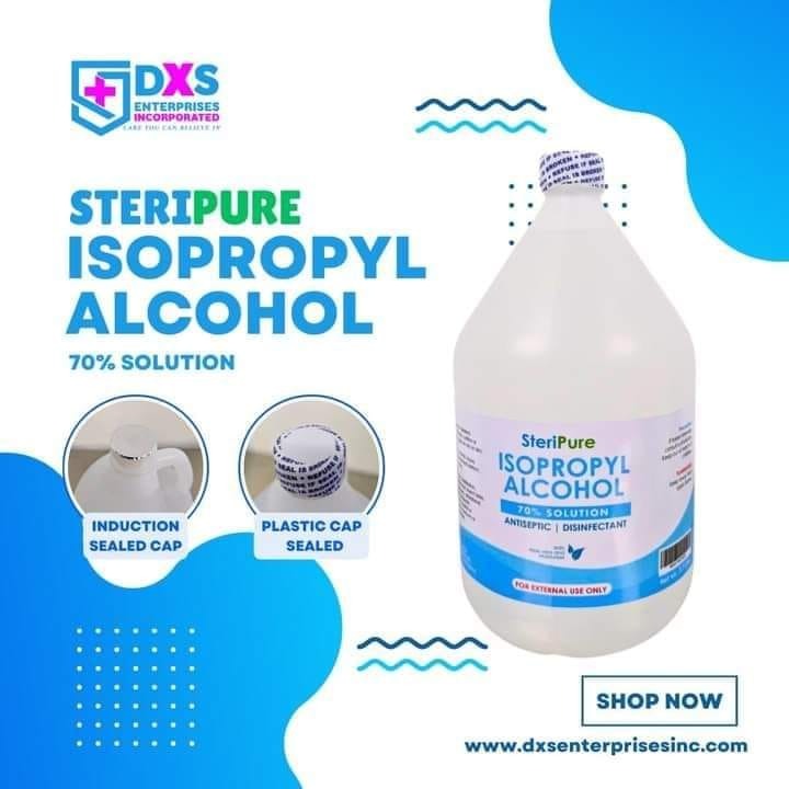 STERIPURE ISOPROPYL ALCOHOL 70% SOLUTION, Beauty & Personal Care ...