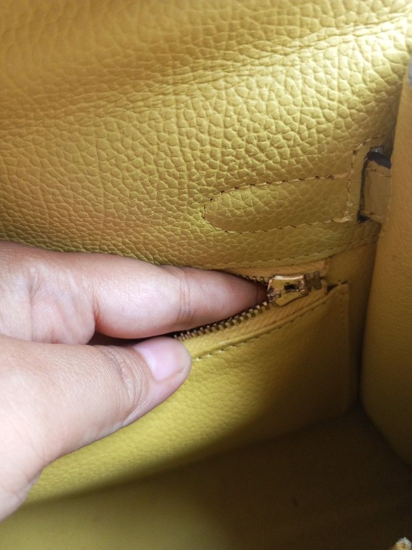 Tas Hermes Kelly Kulas Hijau Melon, Fesyen Wanita, Tas & Dompet di Carousell