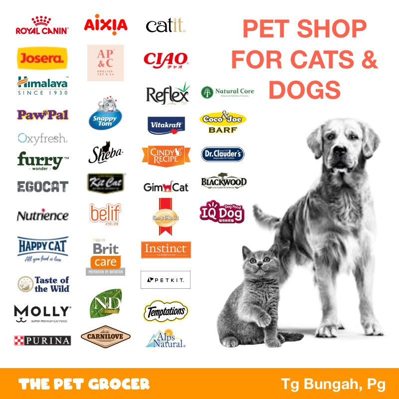 The Pet Grocer @ Tg Bungah Penang, Pet Supplies, Pet Food on Carousell