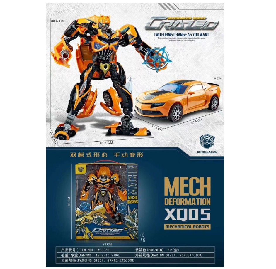 THE TRANSFORMERS MECH ROBOTS: BUMBLEBEE/OPTIMUS TRUCK AND CONTAINER ...