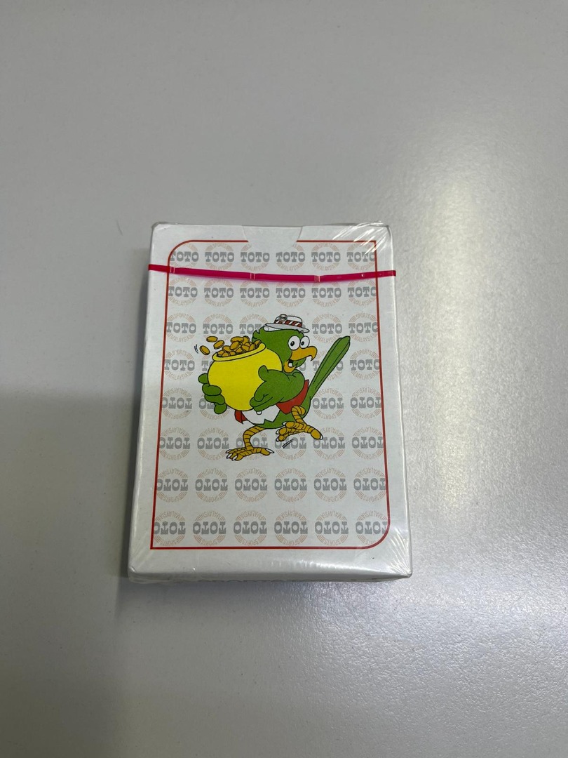 TOTO Limited Edition Poker Card, Hobbies & Toys, Toys & Games on Carousell