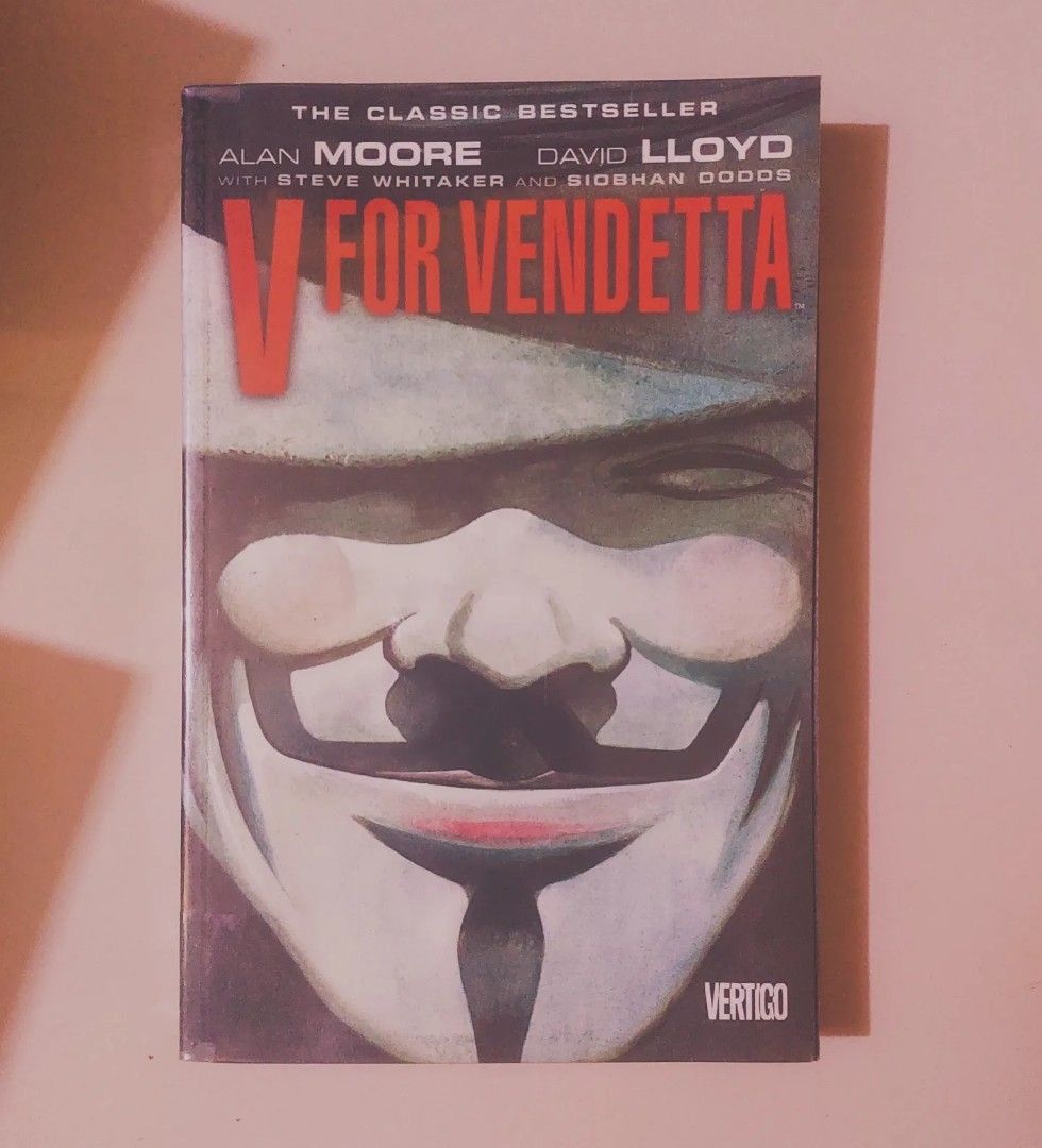 V for Vendetta by Alan Moore, Hobbies & Toys, Books & Magazines, Comics ...