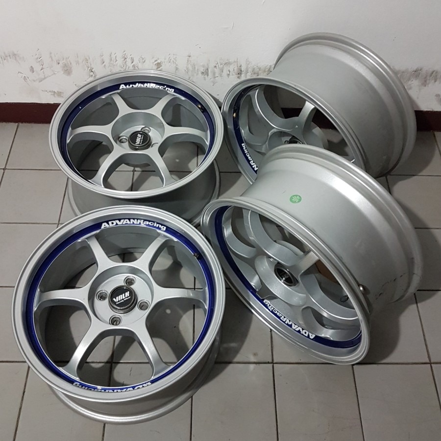 Velg Advan Racing Reps R17 Belang, Aksesoris Mobil di Carousell