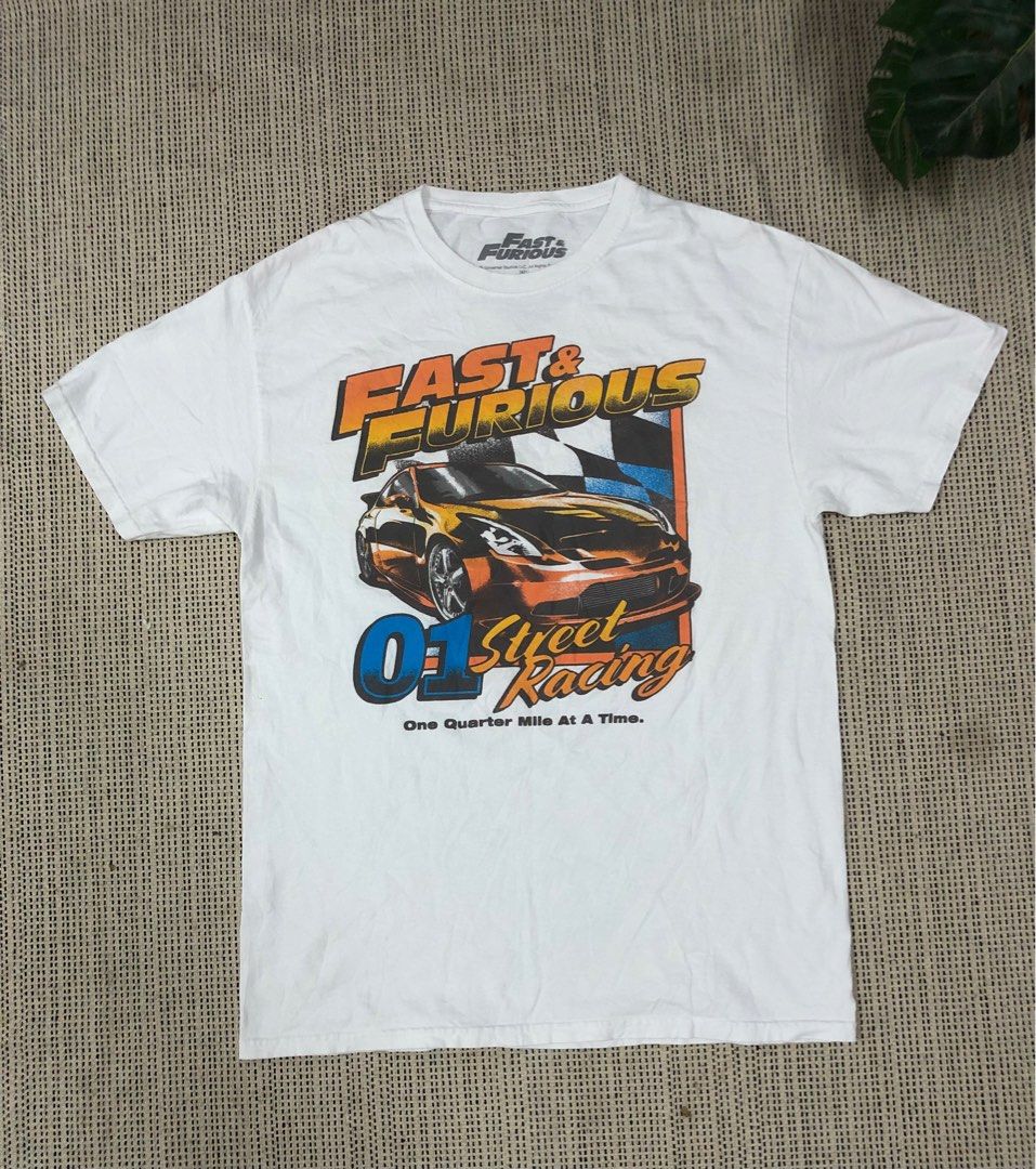 VINTAGE Y2K FAST&FURIOUS RACING CAR TEE, Men's Fashion, Tops & Sets ...