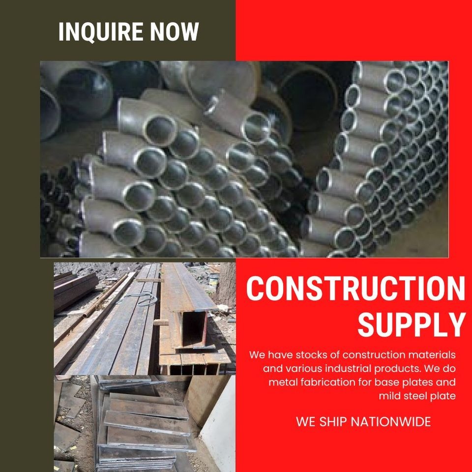 Welded Type Elbow / Slip on Flange / GI Nipple / GI Tee / Wye Reducer ...