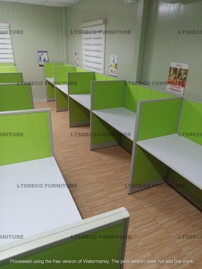 workstation bpo table office partitions, Furniture & Home Living ...
