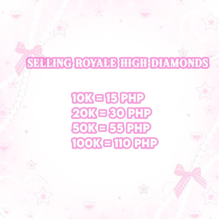 100k Royale High Diamonds, Video Gaming, Gaming Accessories, In-Game ...