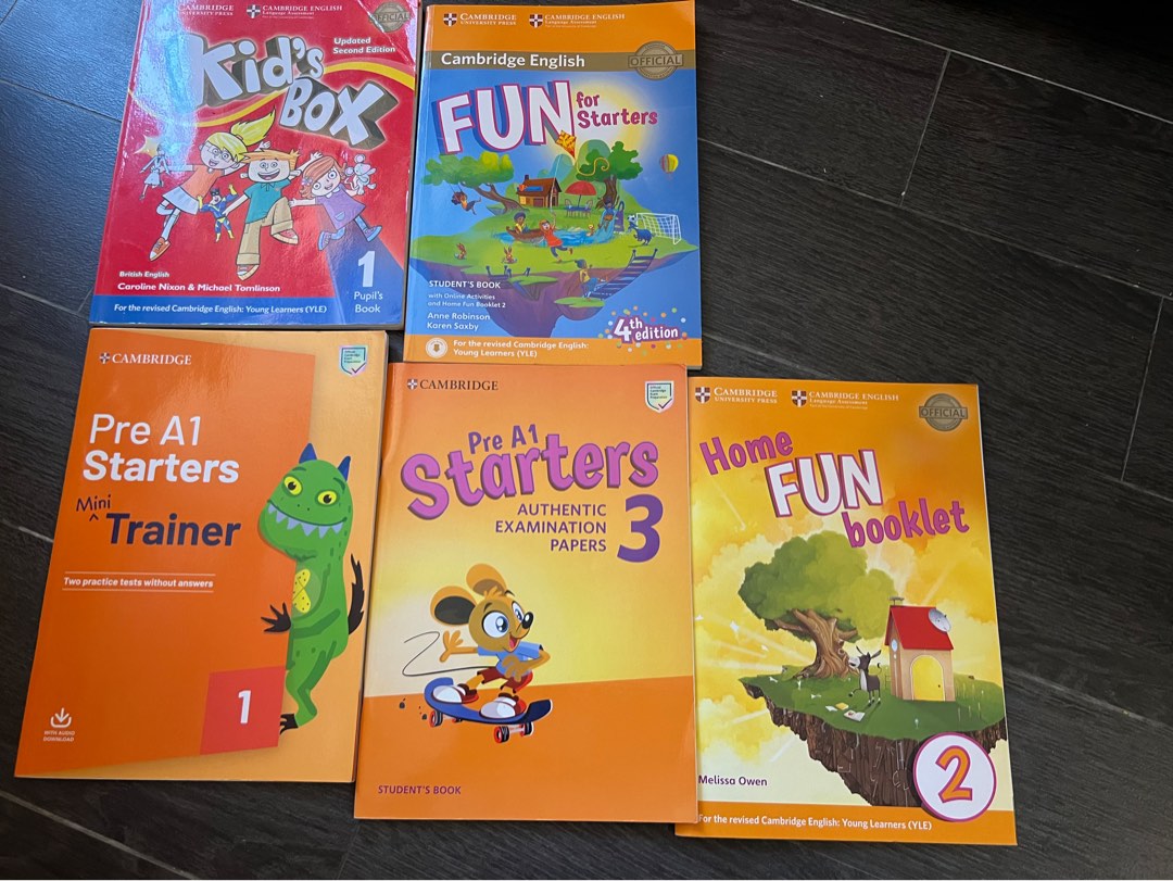 (Update: 23 Jul 2024) $100 - Cambridge pre A1 Starters kids’s Box Fun ...