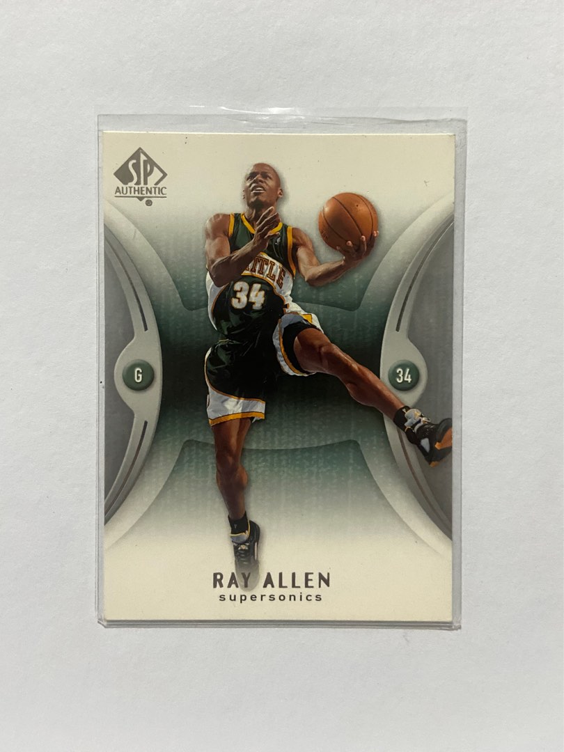 2006-07 SP Authentic #79 Ray Allen Seattle SuperSonics, Hobbies & Toys ...