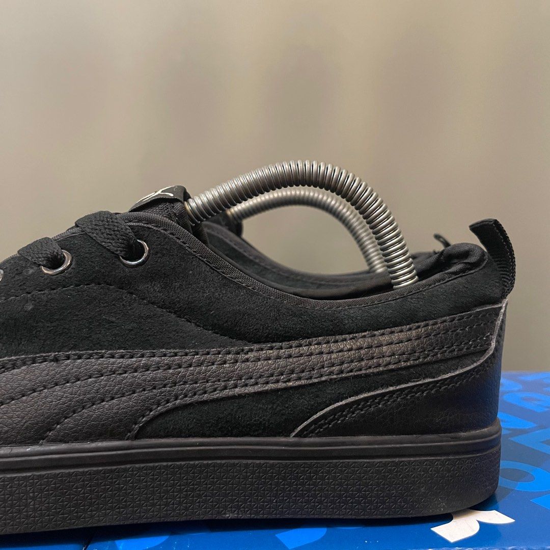 41 - Sepatu Puma Bekas Second Puma Suede Triple Full Black Hitam Bekas ...
