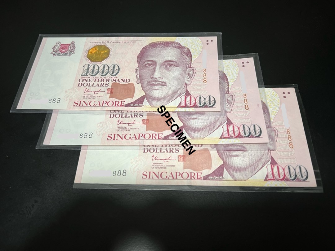 發發發 1000 Portrait note with nice fancy 888, Hobbies & Toys, Memorabilia ...