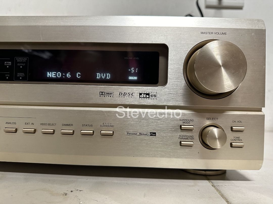 日本製造 Denon AVR-3801 5.1聲道 光纖 同軸 環繞擴大機 全新副廠遙控器, 耳機及錄音音訊設備, 其他音響配件及設備在旋轉拍賣