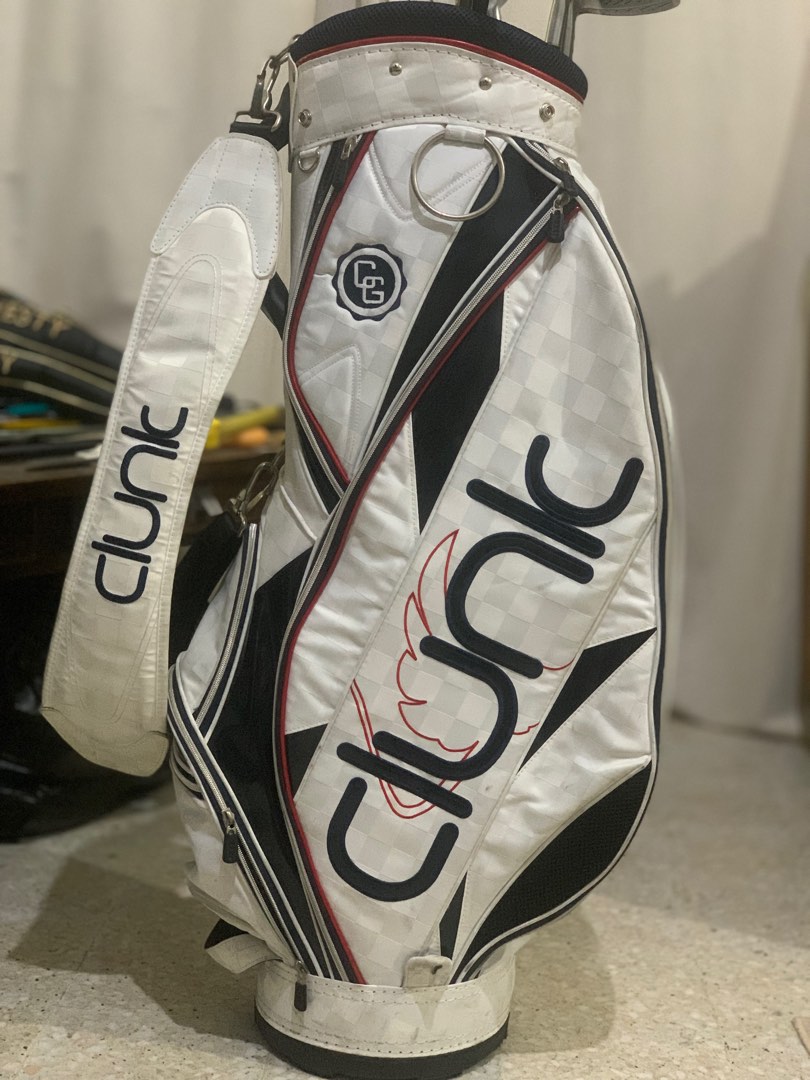 🔴 designer CLUNK golf bag, Sports Equipment, Sports & Games, Golf on ...