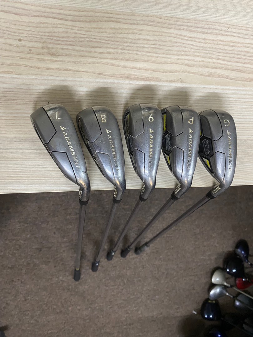 Adams V3 Hybrid Irons Set, Sports Equipment, Sports & Games, Golf on ...