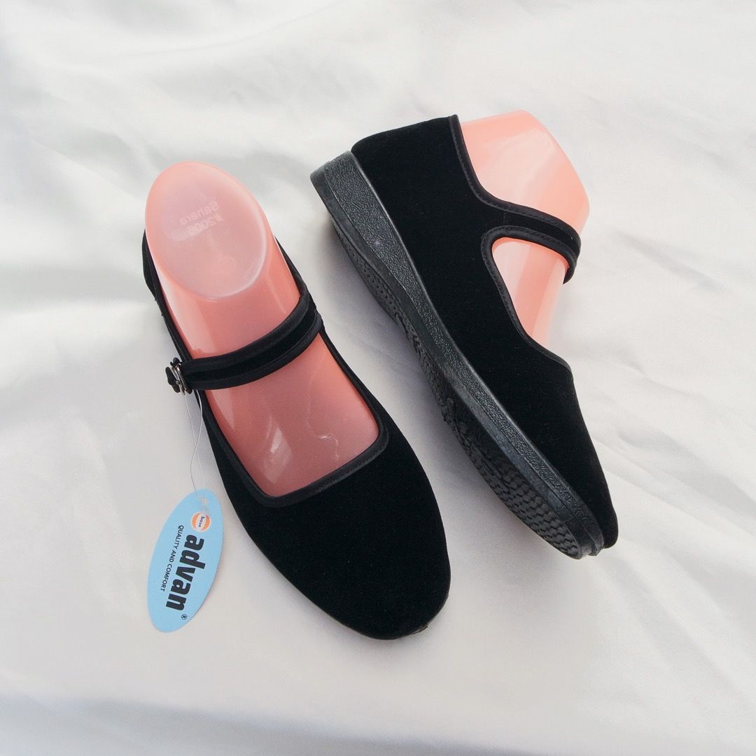 Advan Shoes Alice Easy Hook Closure Mary Janes Doll Shoes School Shoes ...