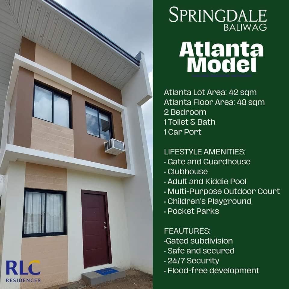 Affordable House and Lot Springdale Baliwag By RLC, Property, For Sale ...