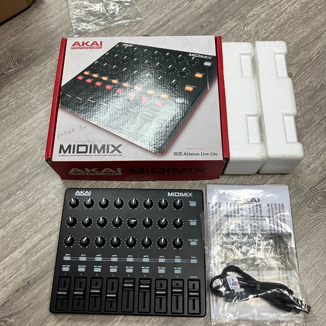 Akai Midimix Midi Control Surface Audio Other Audio Equipment On