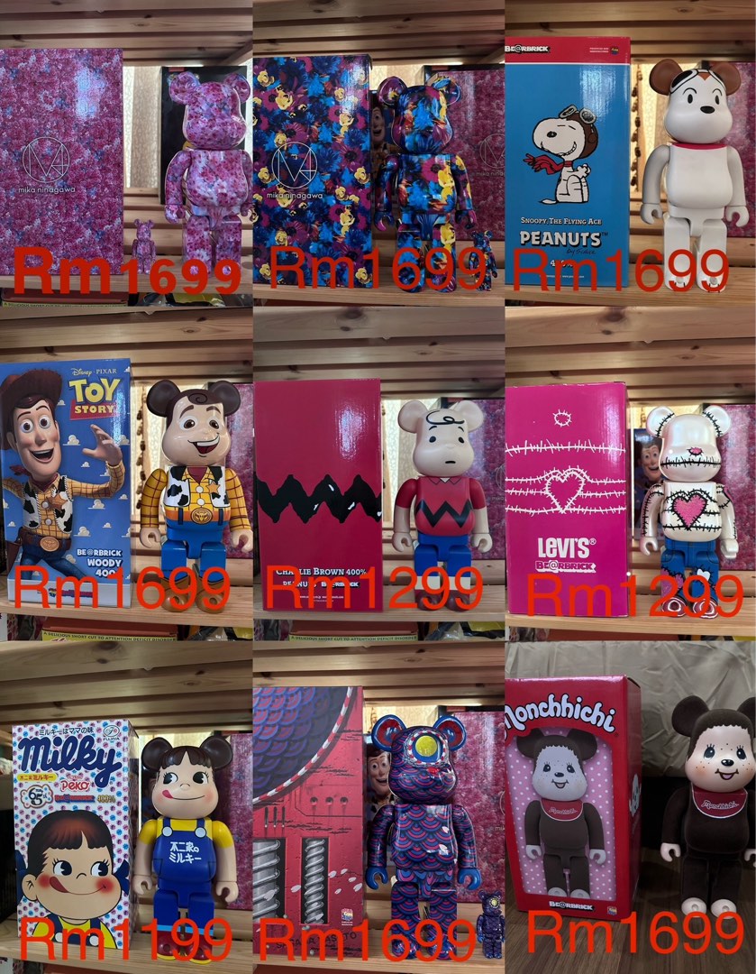 Bearbrick discontinued (rare) 400%, Hobbies & Toys, Toys & Games on ...