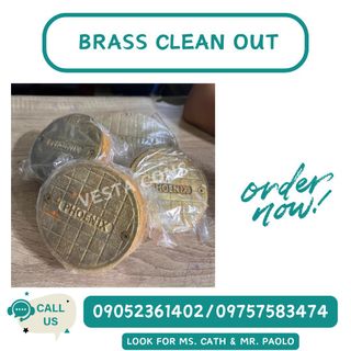 BRASS CLEAN OUT, Commercial & Industrial, Industrial Equipment on Carousell