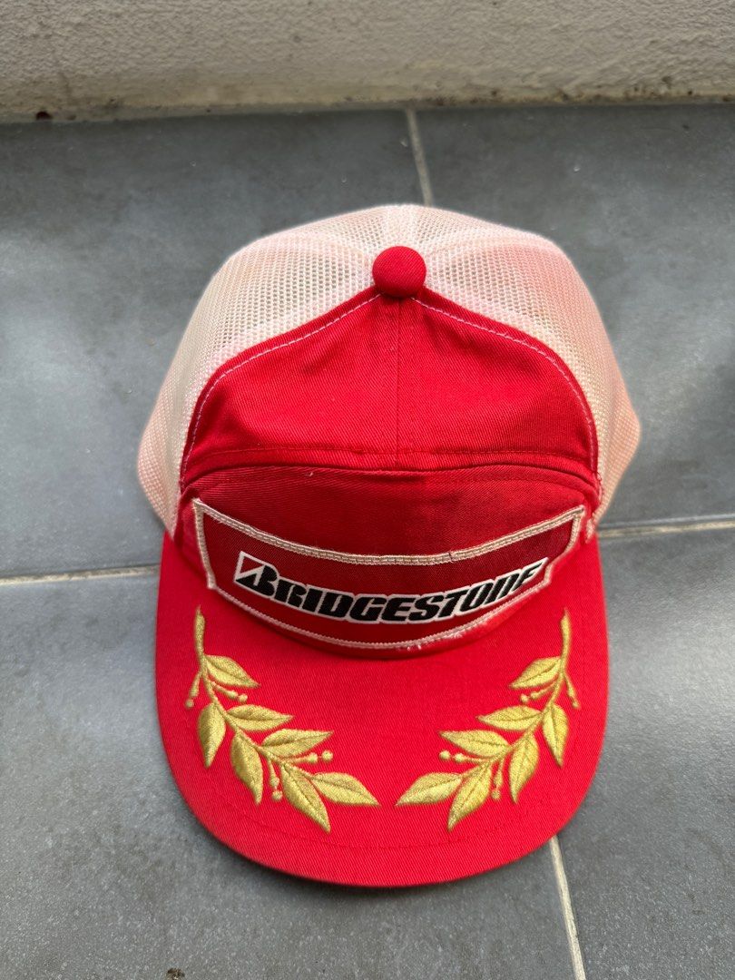 Bridgestone F1 Bunga Padi, Men's Fashion, Watches & Accessories, Cap ...