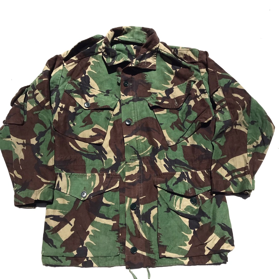 BRITISH ARMY COMBAT military SMOCK JACKET 170/104 DPM CAMOUFLAGE 85 ...