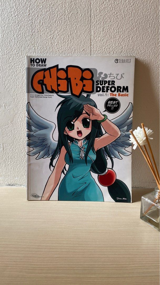 Buku tutorial menggambar komik chibi, Buku & Alat Tulis, Buku di Carousell