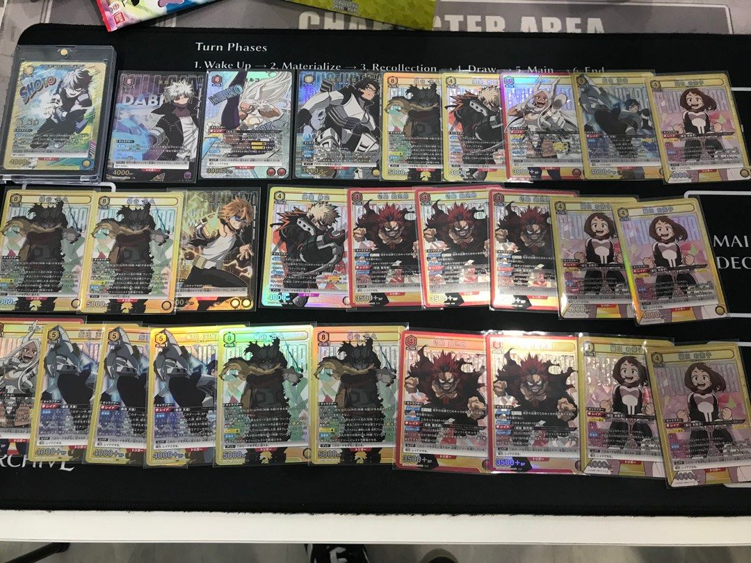 BUY 1 FREE 1! MY HERO ACADEMIA UNION ARENA VOL. 2 SR AND PARALLEL ...