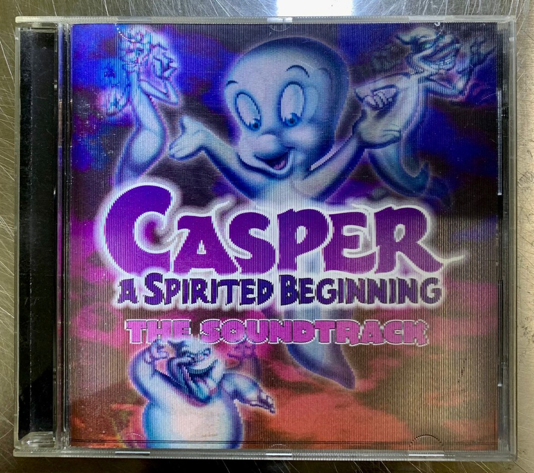 Casper, A Spirited Beginning OST (CD SPECIAL HOLOGRAM COVER, US, 1997 ...