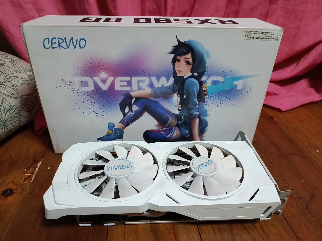 CERVVO Radeon RX580 8GB Graphics Card *Defective*, Computers & Tech ...