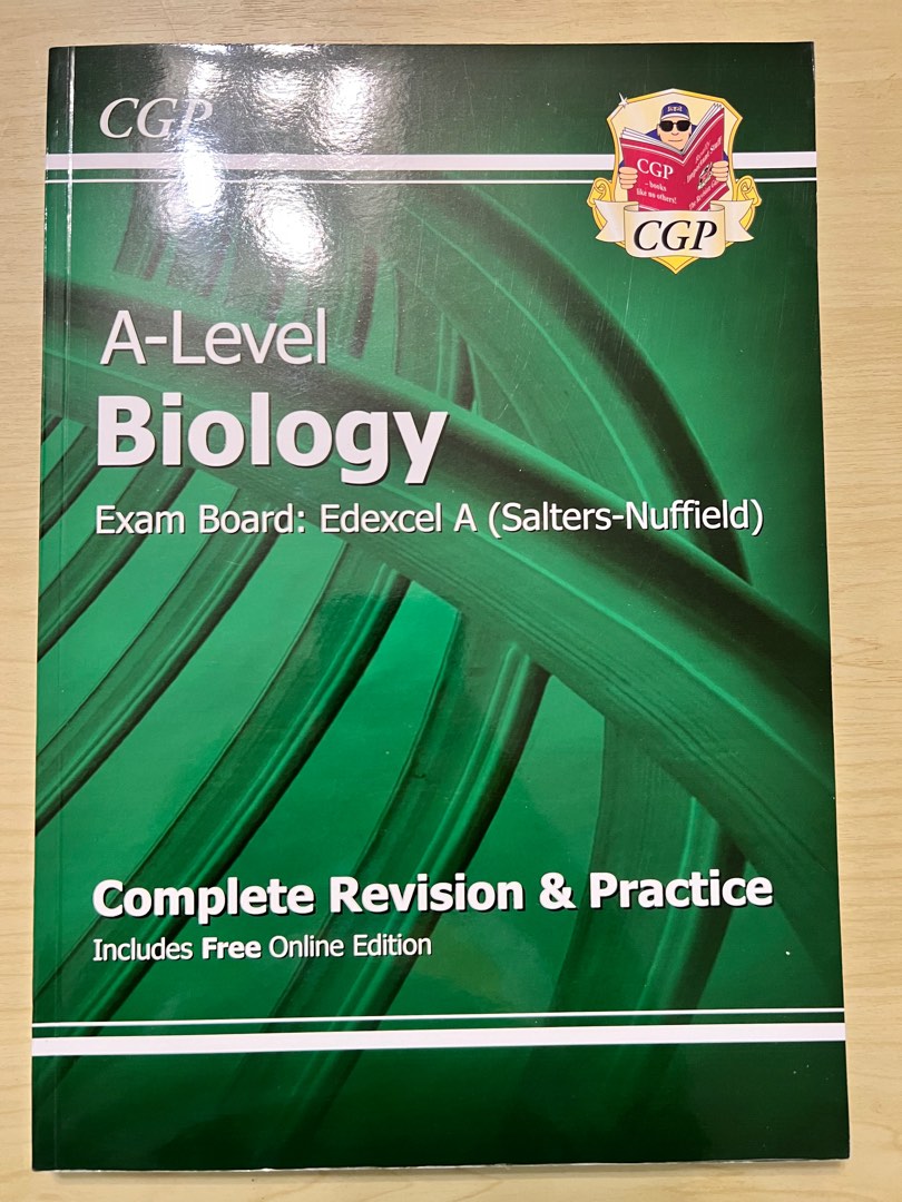 CGP A-Level Biology Edexcel A(Salters-Nuffield) Complete Revision ...