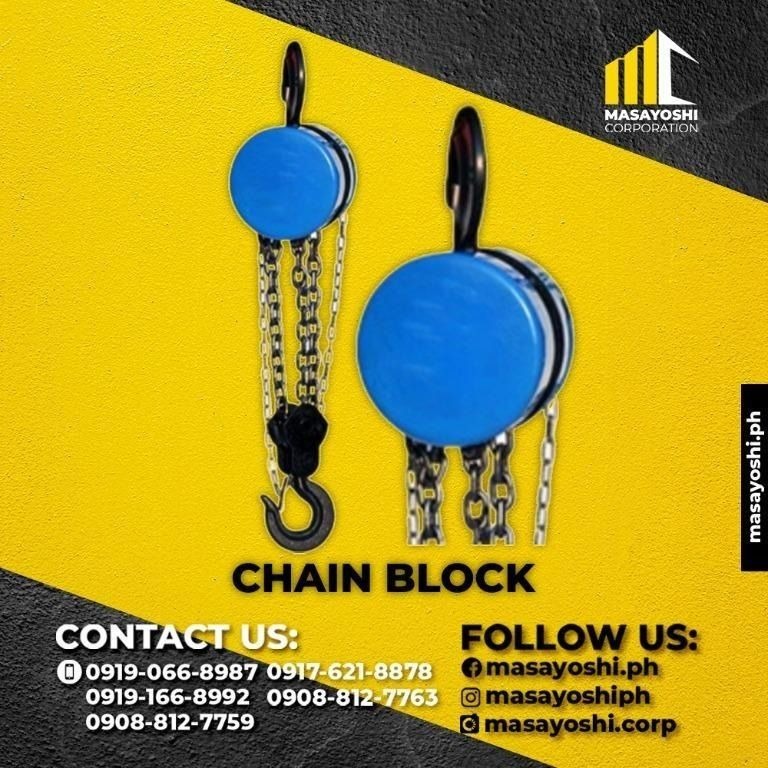 Chain Block Heavy Duty | Lifting | Industrial Supplies | Construction ...