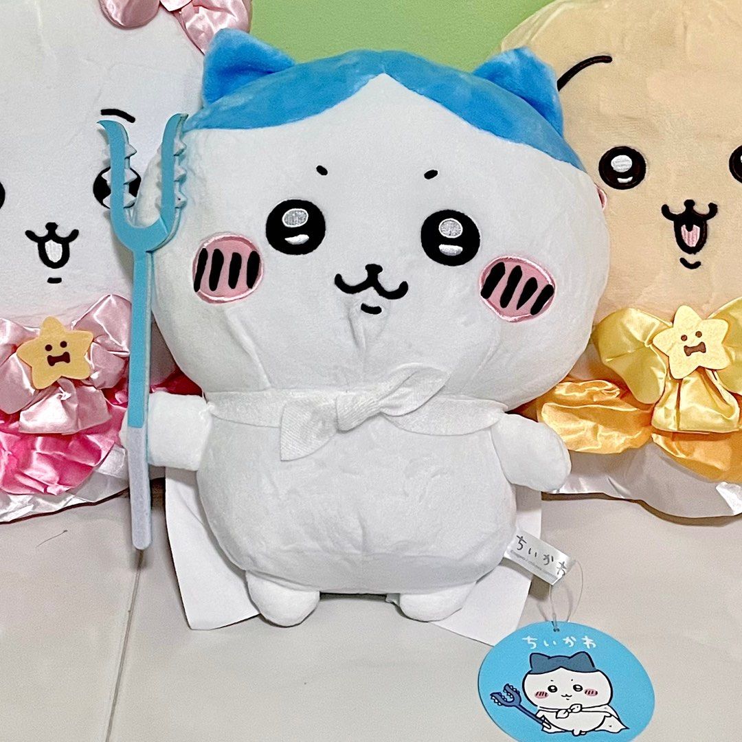Claw Machine Chiikawa Training Plush (Hachiware) big plush authentic ...