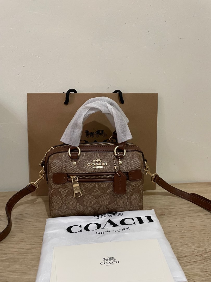 Coach mini rowan authentic, Luxury, Bags & Wallets on Carousell