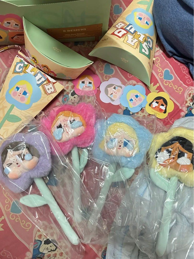 PO: CRYBABY Sad Club Series Plush Flower Blind Box whole set popmart ...