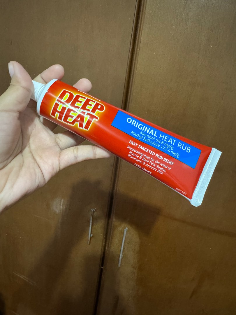 Deep Heat Original Heat Rub, Beauty & Personal Care, Bath & Body, Body ...
