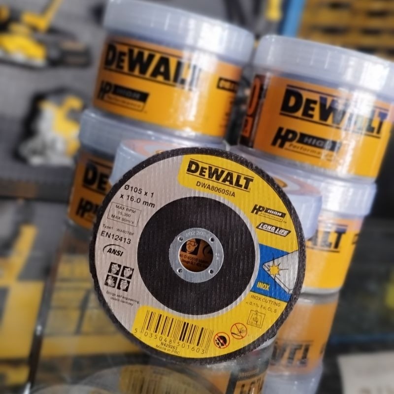 DeWalt DWA8060SIA 4-inch Cutting Disc for Inox / Metal Cutting ...