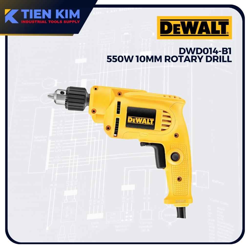 DEWALT DWD014 550W ROTARY DRILL, Commercial & Industrial, Construction ...