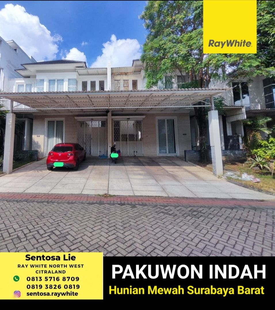 Dijual Rumah Pakuwon Indah The Mansion Surabaya Barat - 2 Unit Jejer ...
